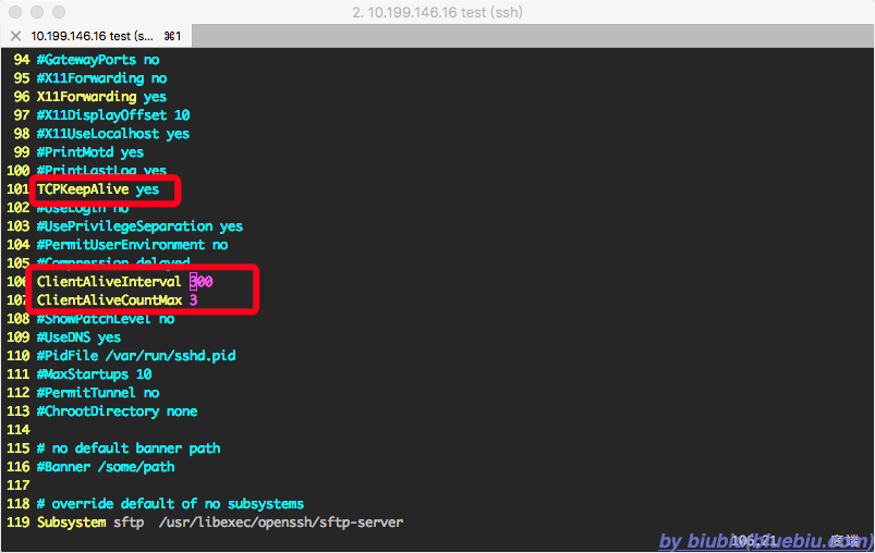 Linux使用ssh超时断开连接的真正原因 Biubius Blog